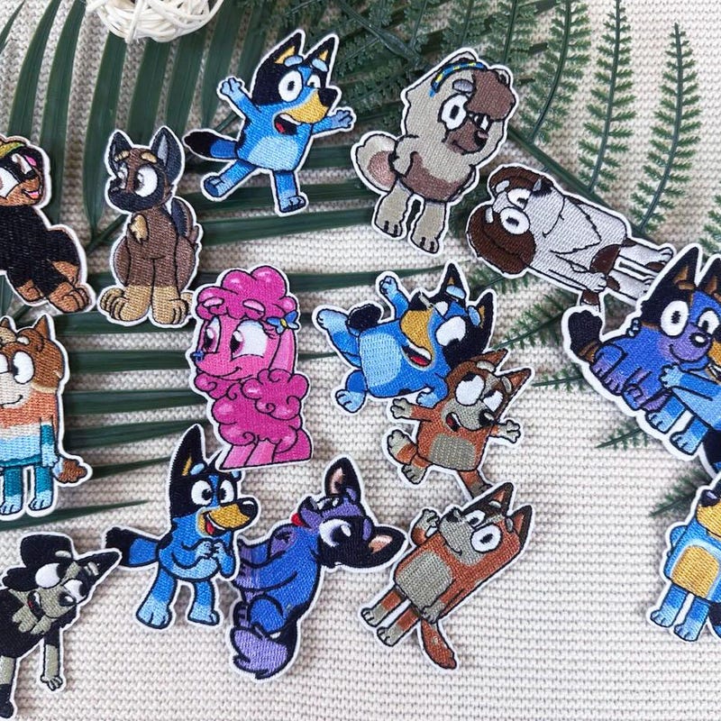 Bluey Iron on Patches Halloween - Etsy Canada