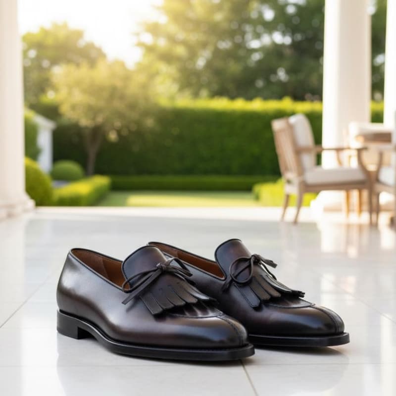 Men Kiltie Loafers - Etsy