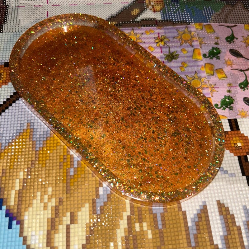 Diamond Art Trinket Trays - Etsy