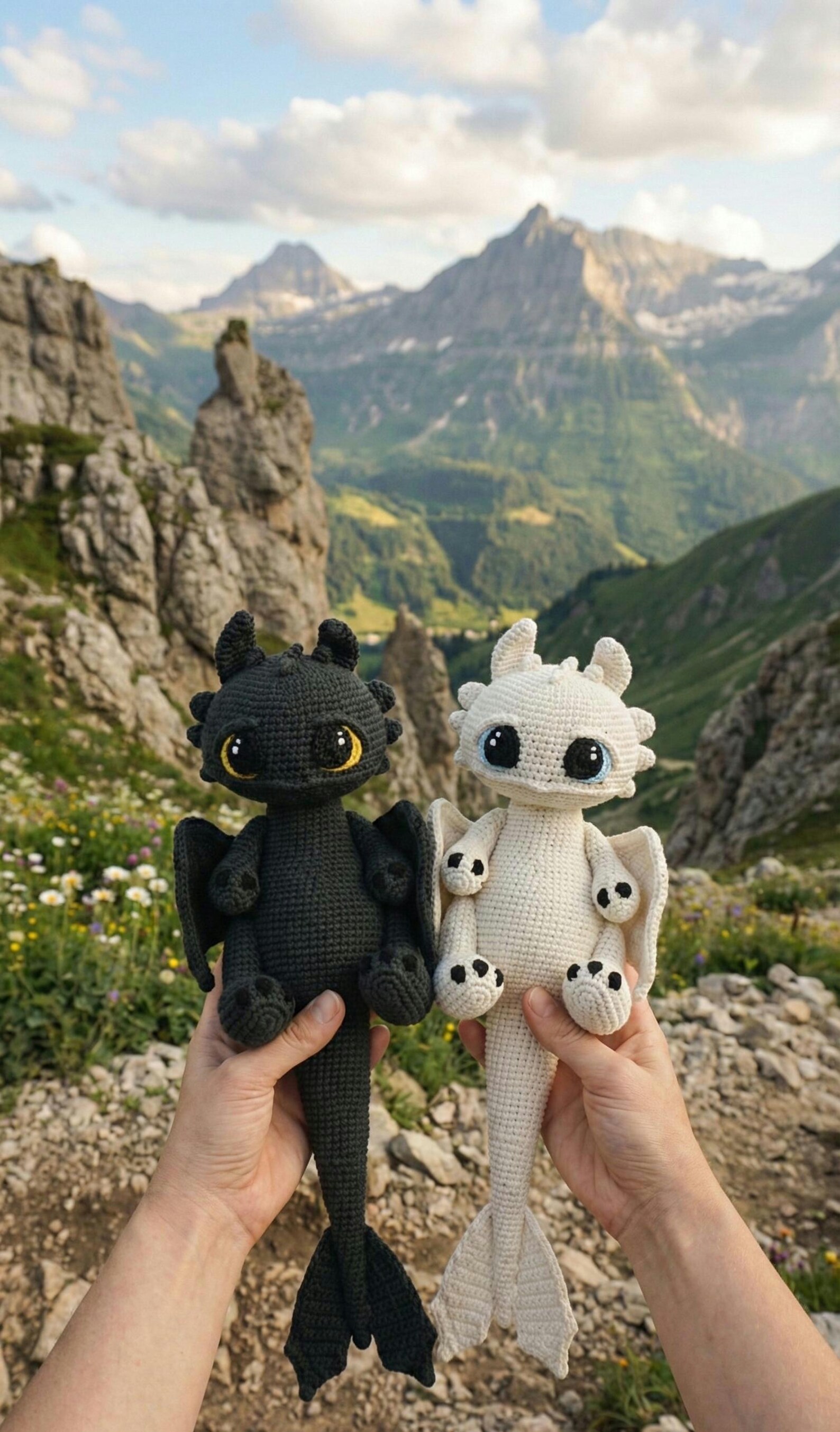 Poseable Dragon Crochet Pattern • Wire Armature Toy PDF (english ...