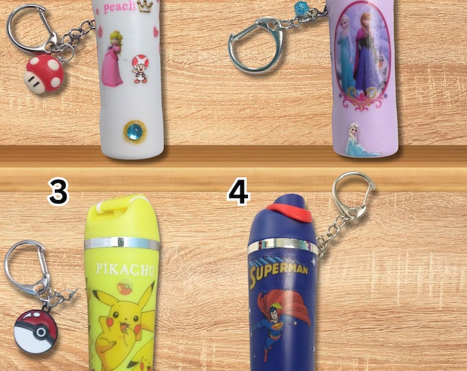 Mini Owala Style Tumbler Water Bottle Keychain Fashion Decor With ...