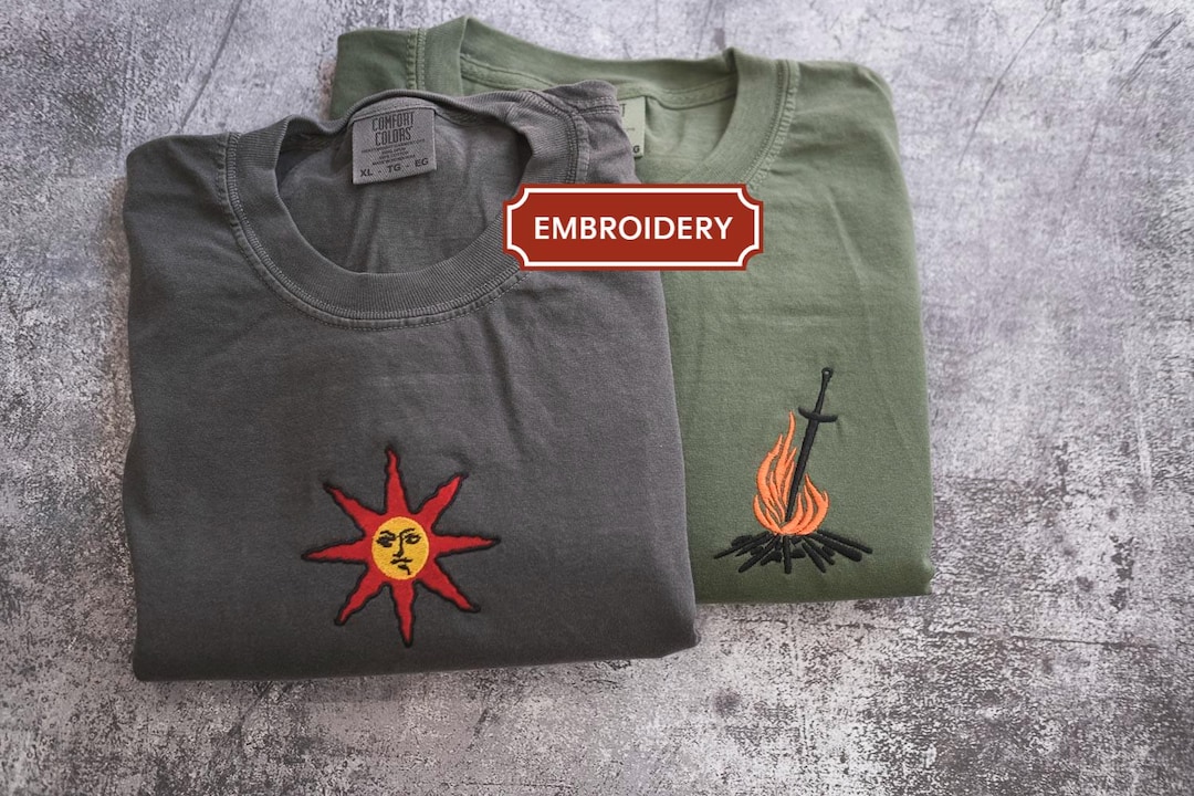 Gaming Shirt Warrior of Sunlight Rivers of Blood Katana Souls Games ...