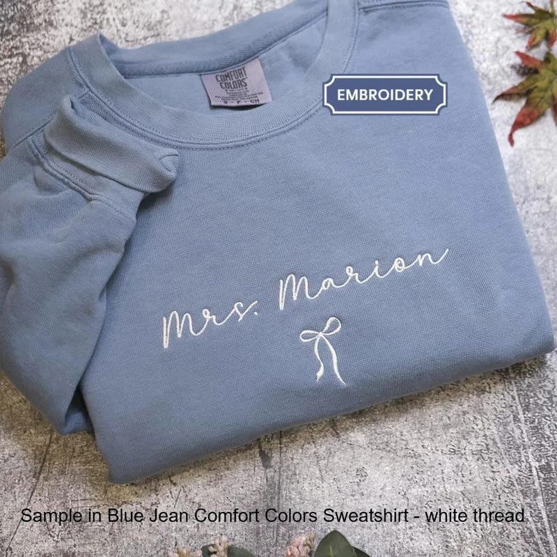 Mrs Hoodie Comfort Colors - Etsy