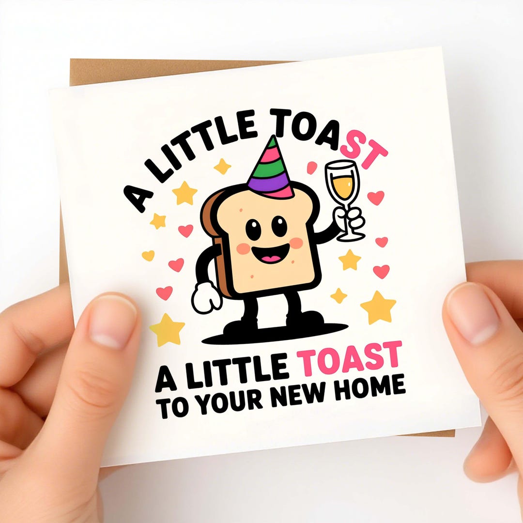 Funny New Home Card - Moving Home Card - Housewarming Card - New Home ...