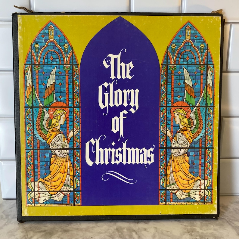 Vintage Christmas Vinyl Box Set the Glory of Christmas Columbia 3 LP ...