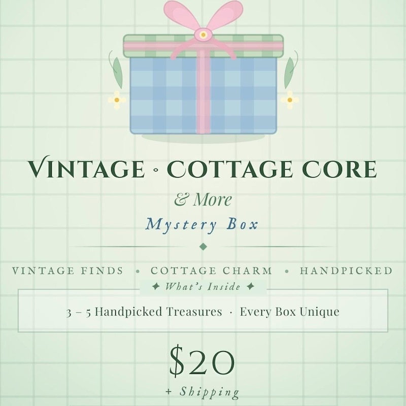 Grandmacore Mystery Box - Etsy