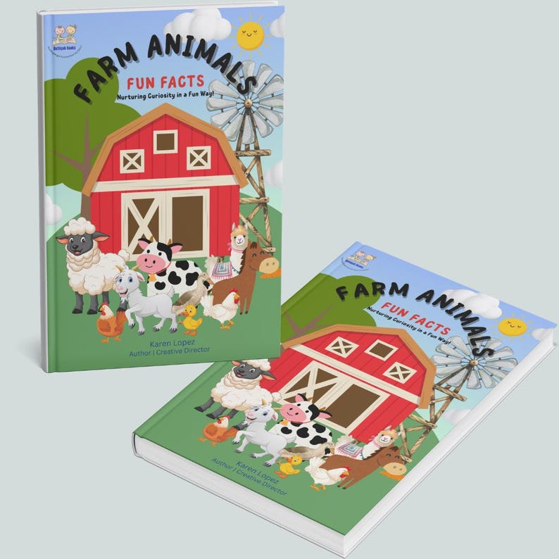 Farm Animal Fun Facts Booklet - Printable PDF for Kids | Instant ...