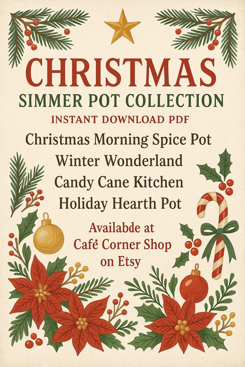 Christmas Simmer Pot Collection - Etsy