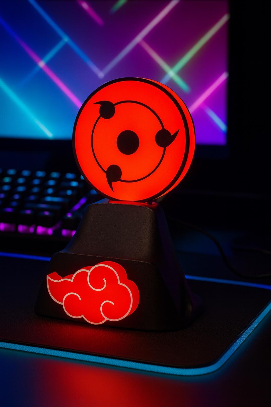 PS5 Controller Support - Akatsuki & Sharingan Design - Etsy