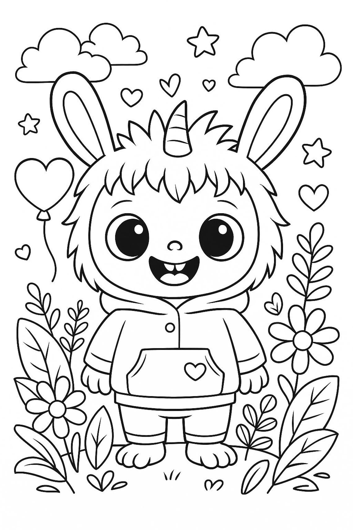 Labubu Procreate Color Palette: Kawaii Pastel Swatches + Coloring Pages ...
