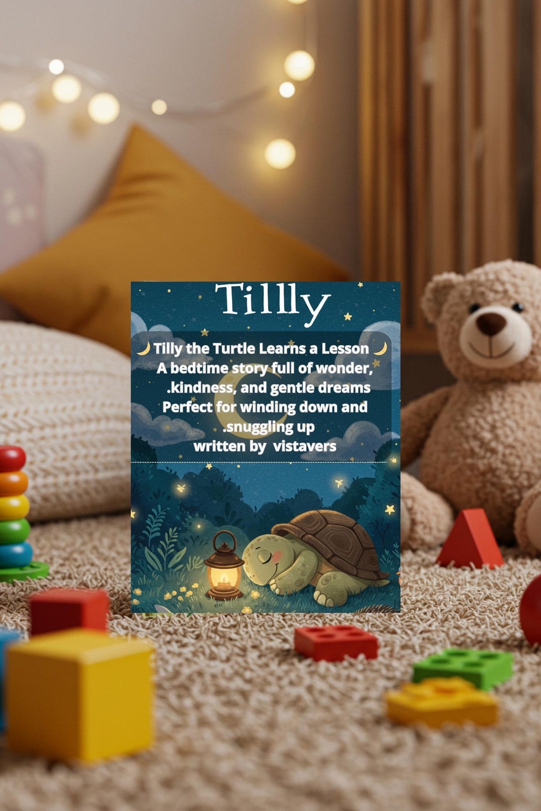 Printable Bedtime Story Book for Kids – Soothing Digital Children’s ...