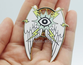 Angel Enamel Pin - Etsy