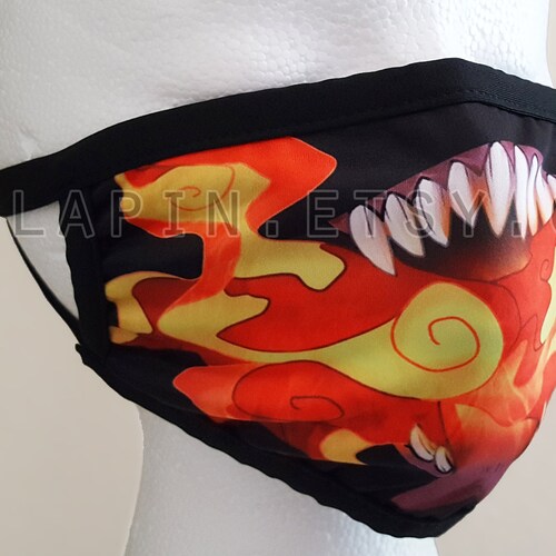 Candy Monster Creepy Cute Dust Face Mask With Filter Pocket - Etsy