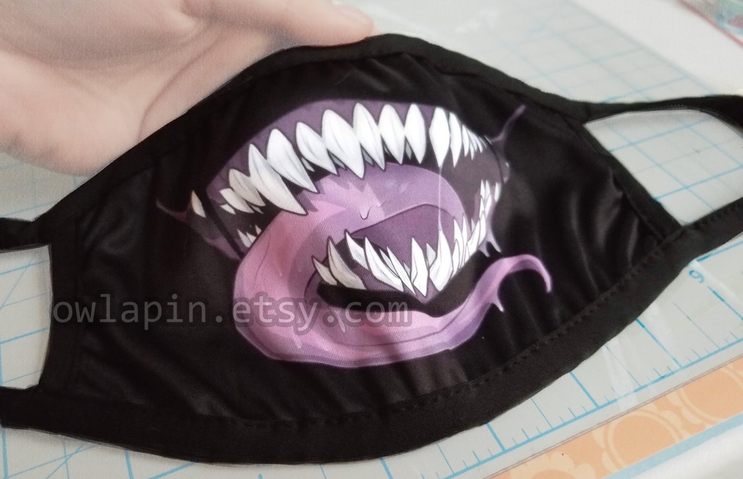 Monster Venom Dust Face Mask With Filter Pocket - Etsy