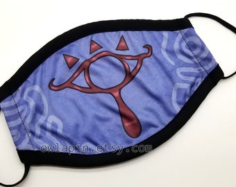 Demon Oni Tusk Monster Dust Face Mask With Filter Pocket | Etsy