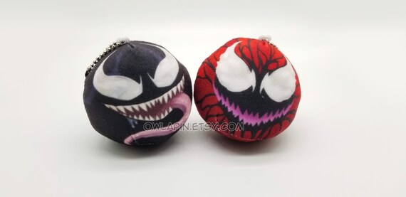 Venom Carnage Squishy Plush Keychain Omanjuu | Etsy