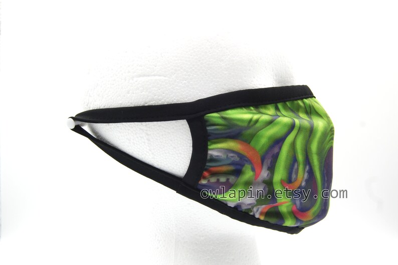 Cthulhu Tentacle Monster Dust Face Mask With Filter Pocket - Etsy