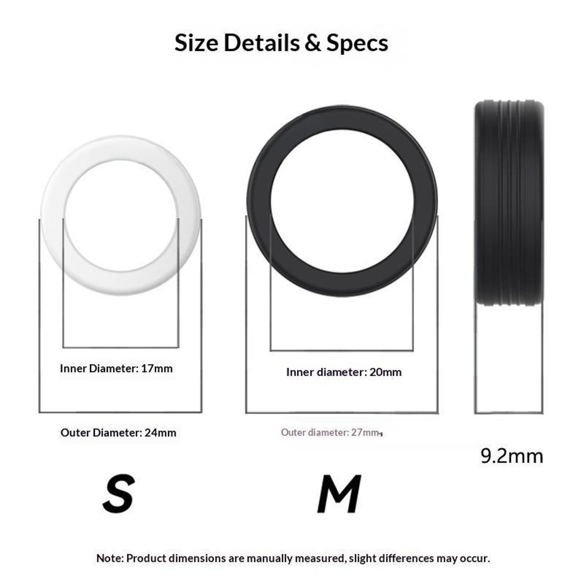 Oura Ring Cover Silicone Protective Case, Waterproof Ring Protector for ...