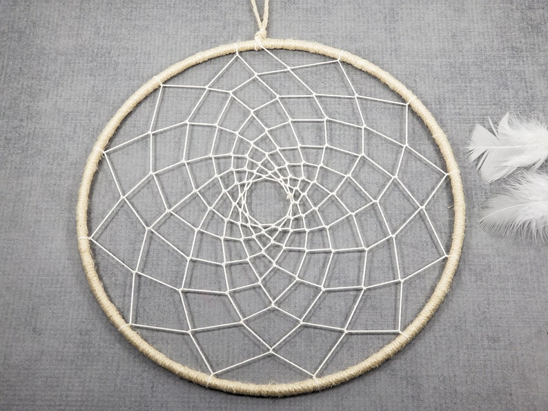 Dream Catcher Top 10 Inch Dream Catcher Starter Web Bohemian - Etsy