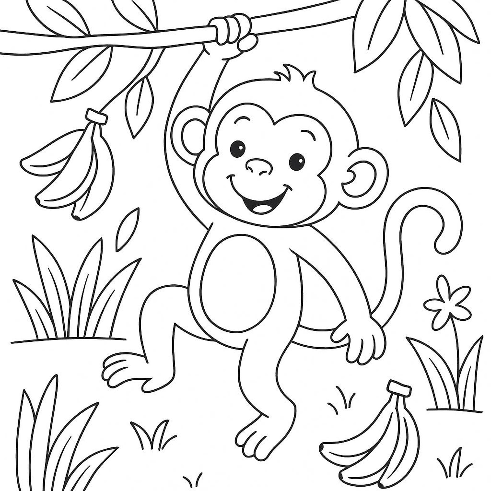 Wild Animals Coloring Pages Printable Digital Instant Download PDF - Etsy