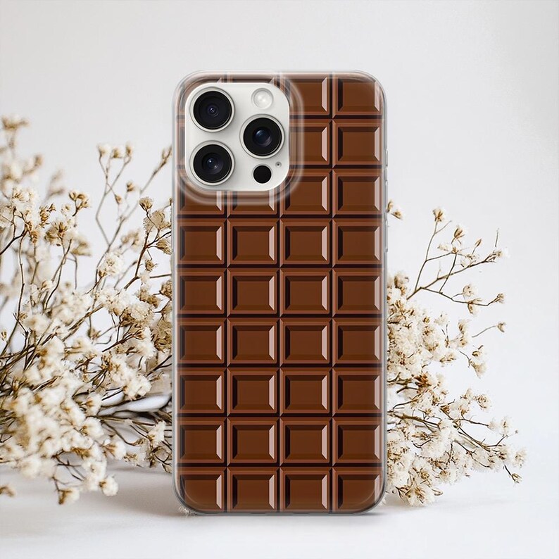 Chocolate Bar Phone Case Realistic 3D Candy Chocolate Cover Sweet ...