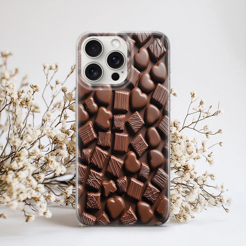 Chocolate Bar Phone Case Realistic 3D Candy Chocolate Cover Sweet ...