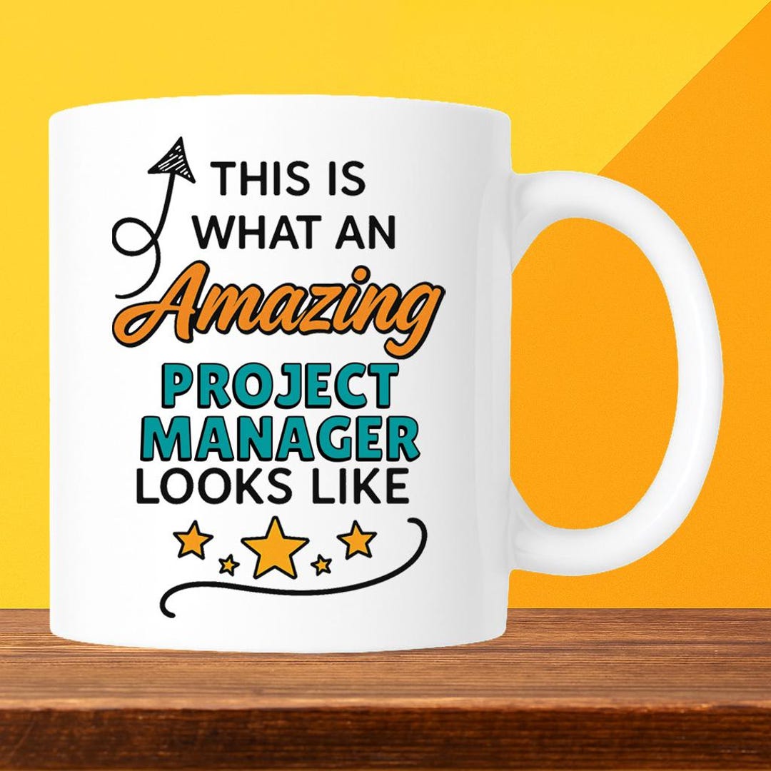 Project Manager Mug: Appreciation Gift - Handmade Ceramic Coffee Cup ...