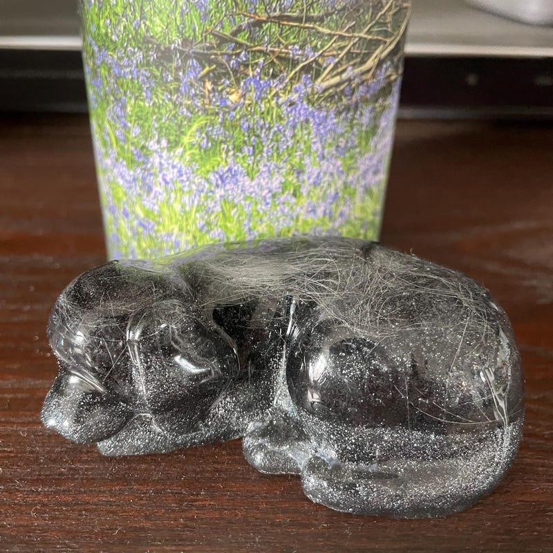 Pet Fur Epoxy Dog - Etsy UK