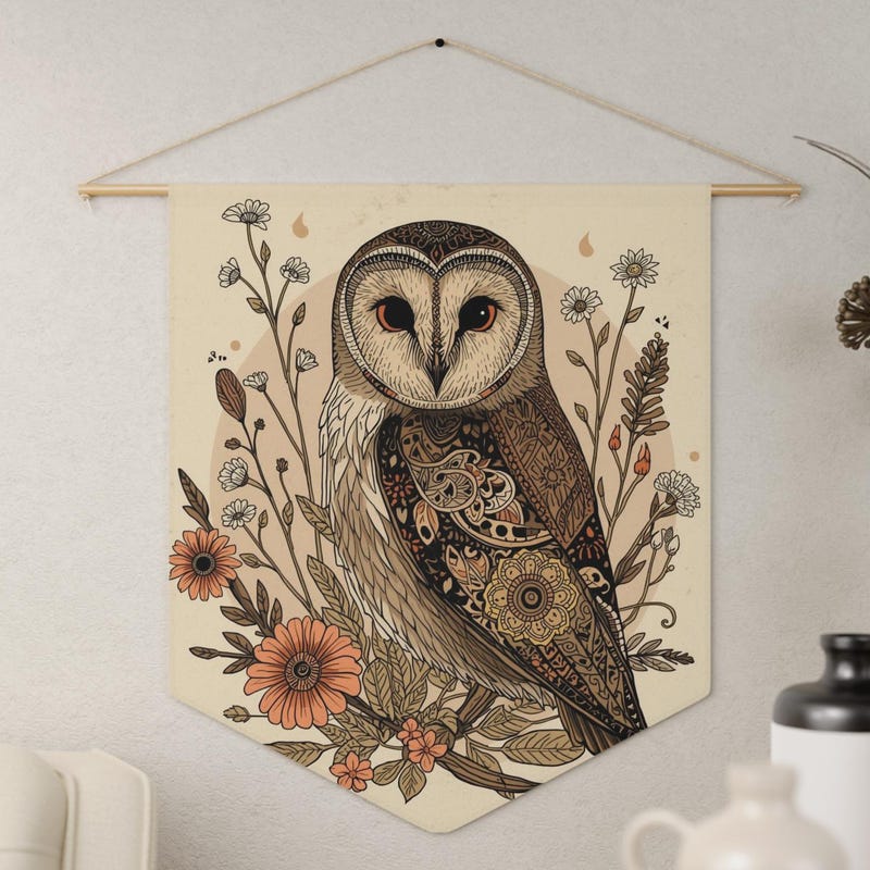 Owl Wall Hanging - Etsy