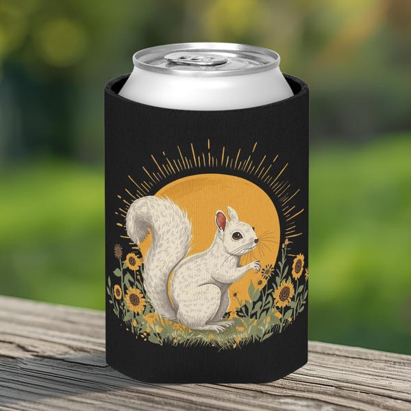 Squirrel Koozie - Etsy