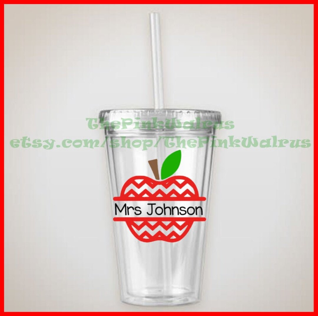 Custom 16 Oz Teacher Appreciation Cup Teacher Gift Teacher - Etsy