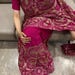 Beautiful Hand Embroidery Sequence Kasab Jaal Work Double Diamond ...