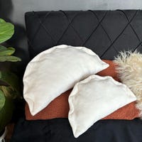 Large Dumpling Squishy Cushion, Hug Me Plush Dim Sum Soft Toy ...