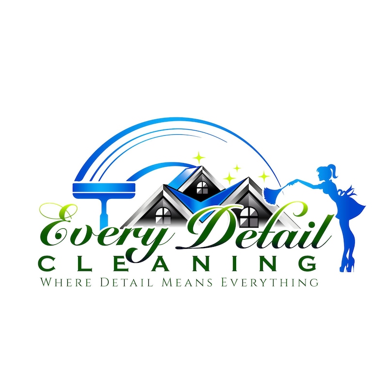Cleaning Service Logo, Maid & Housekeeping Branding - Etsy