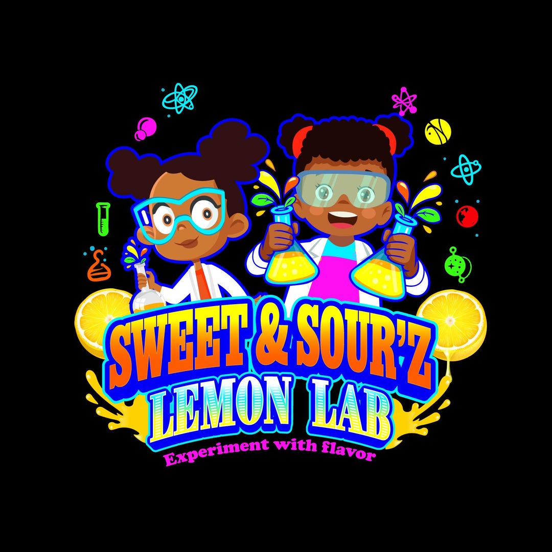 Custom Lemonade Stand Logo Design: Fun Branding for Kids (digital Files ...
