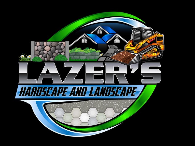 Customizable Lawn Care & Pressure Washing Logo – Editable Business ...