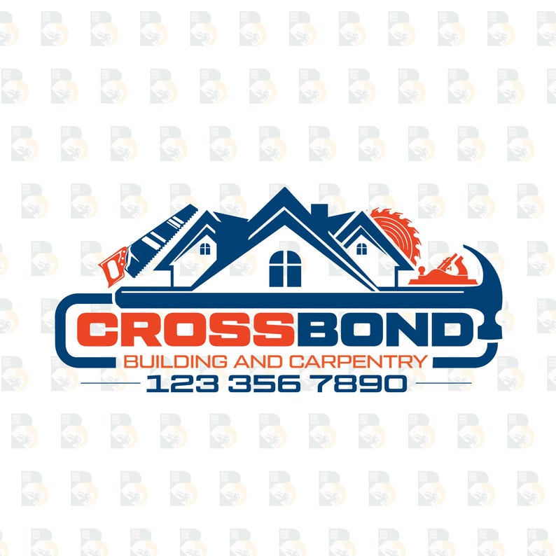 Custom Carpenter Logo Design: Bold Woodworking & Handyman Branding - Etsy