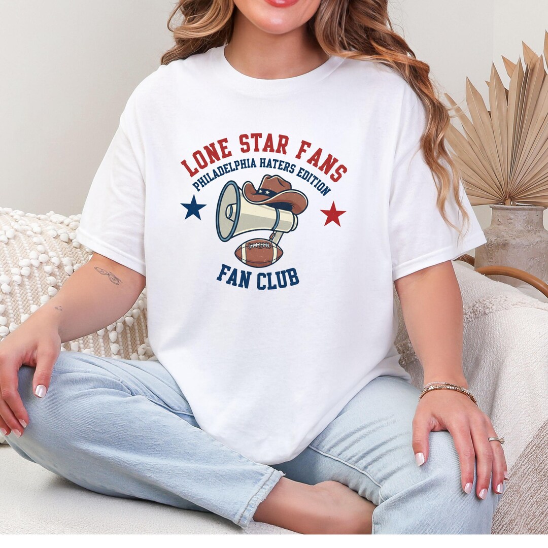 Lone Star Fans Haters Edition Tee: Funny Football Rivalry Shirt, 100% ...