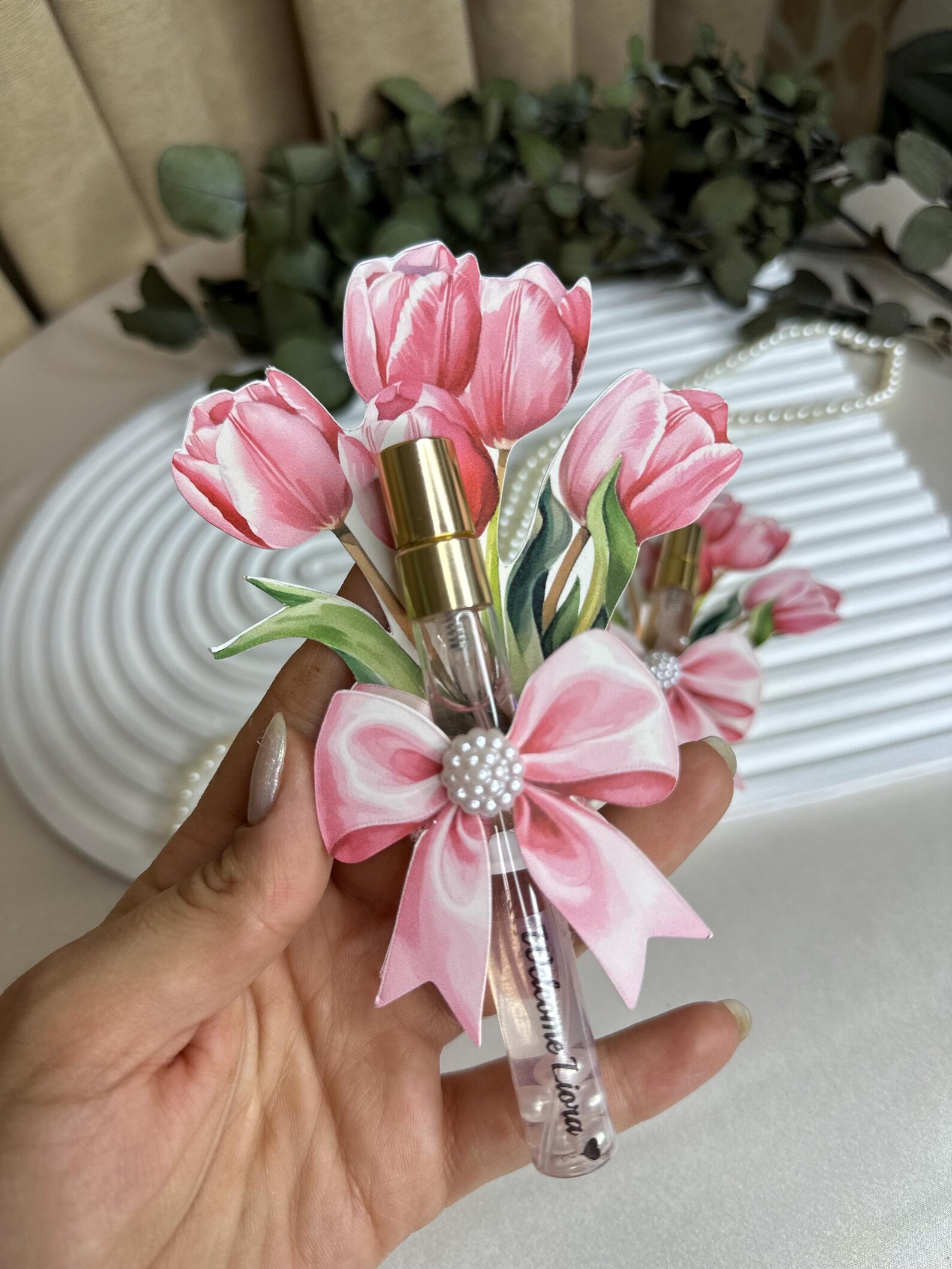Personalized Mini Perfume Party Favor, Custom Name Baby Shower Birthday ...