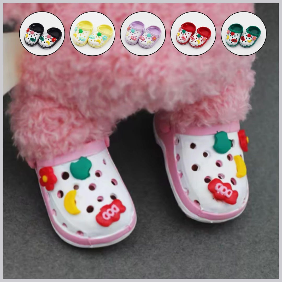 Slipper Shoes Dolls Toys | Mini Doll Clog Shoes for 10.5/20cm Dolls ...