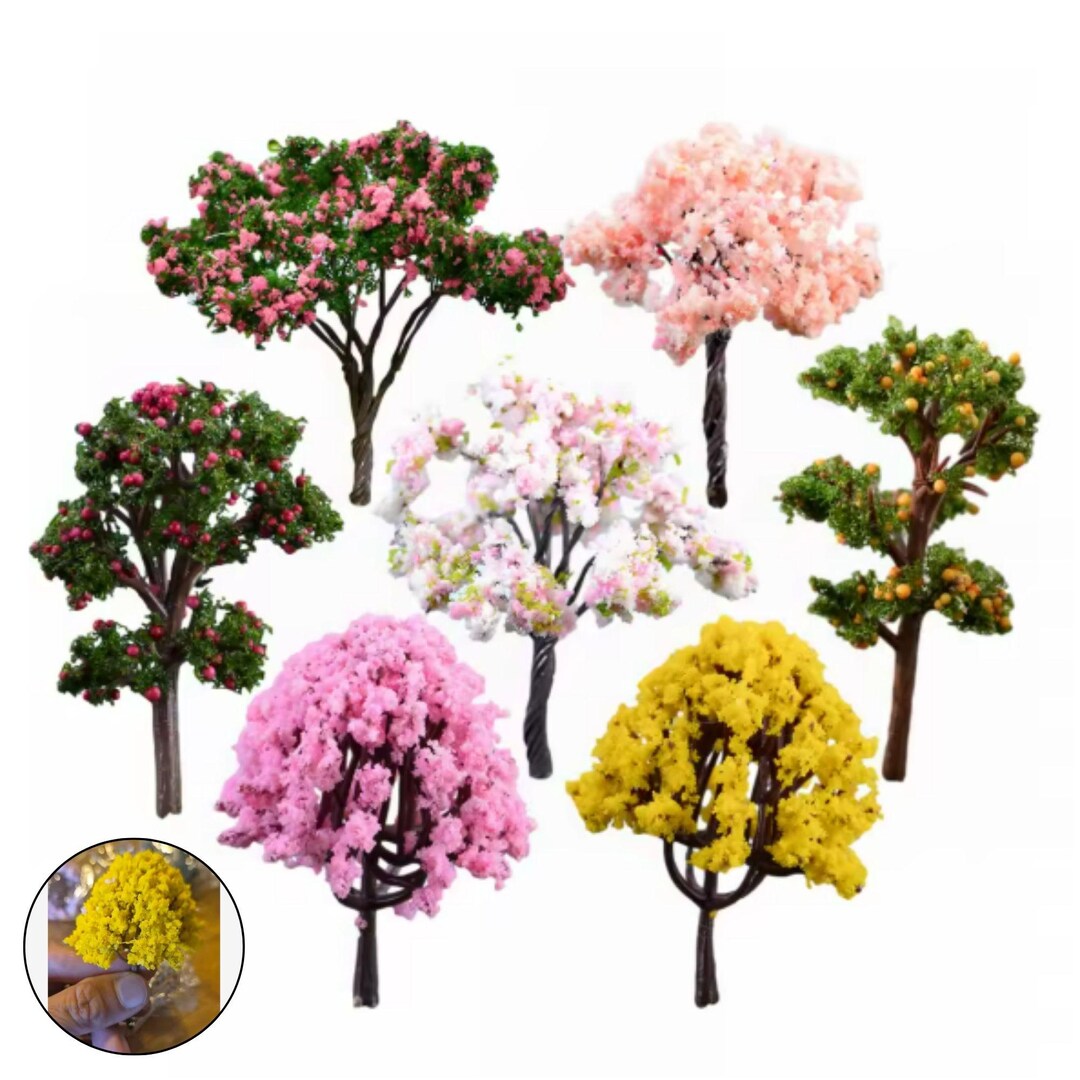 Mixed Mini Model Trees for Terrain Builders | Miniature Artificial ...