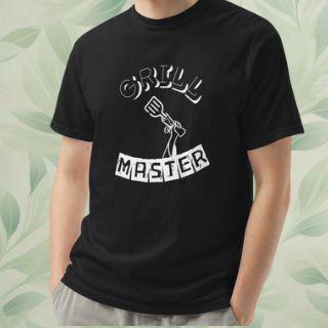 Comfort Colors® Grill Master Shirt, Funny BBQ Gift for Dad or Family ...