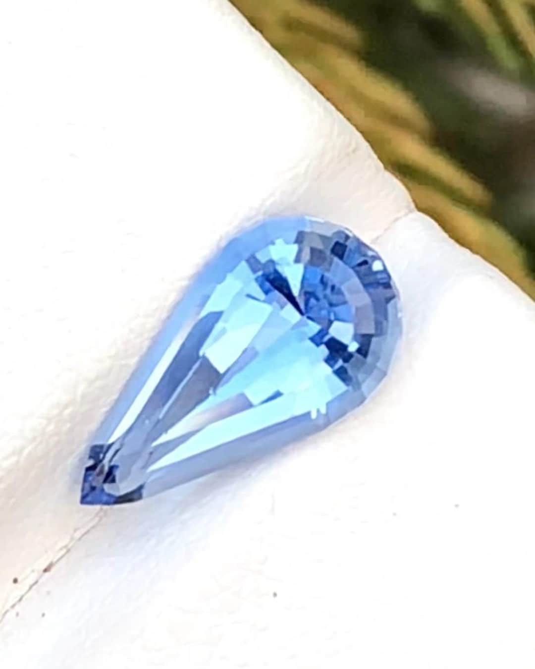 2.50 CT Santa Maria Blue Aquamarine Gemstone, Nigeria, Fancy Cut - Etsy