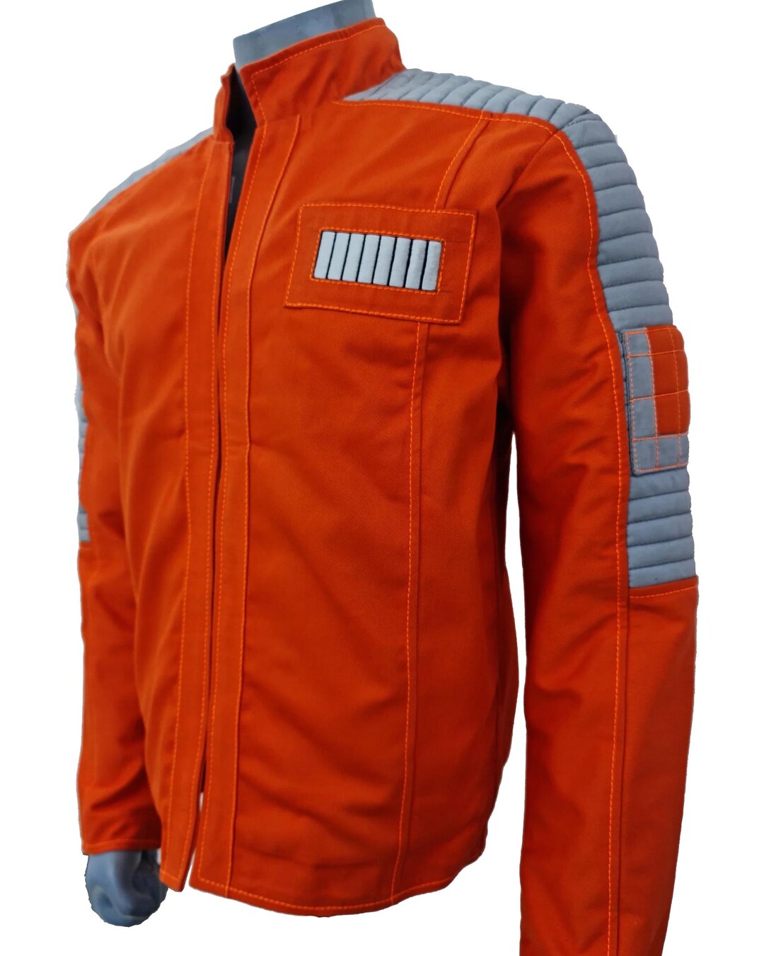 Jedi Survivor Cal Kestis Orange Side Jacket | Star Wars Cosplay Costume ...