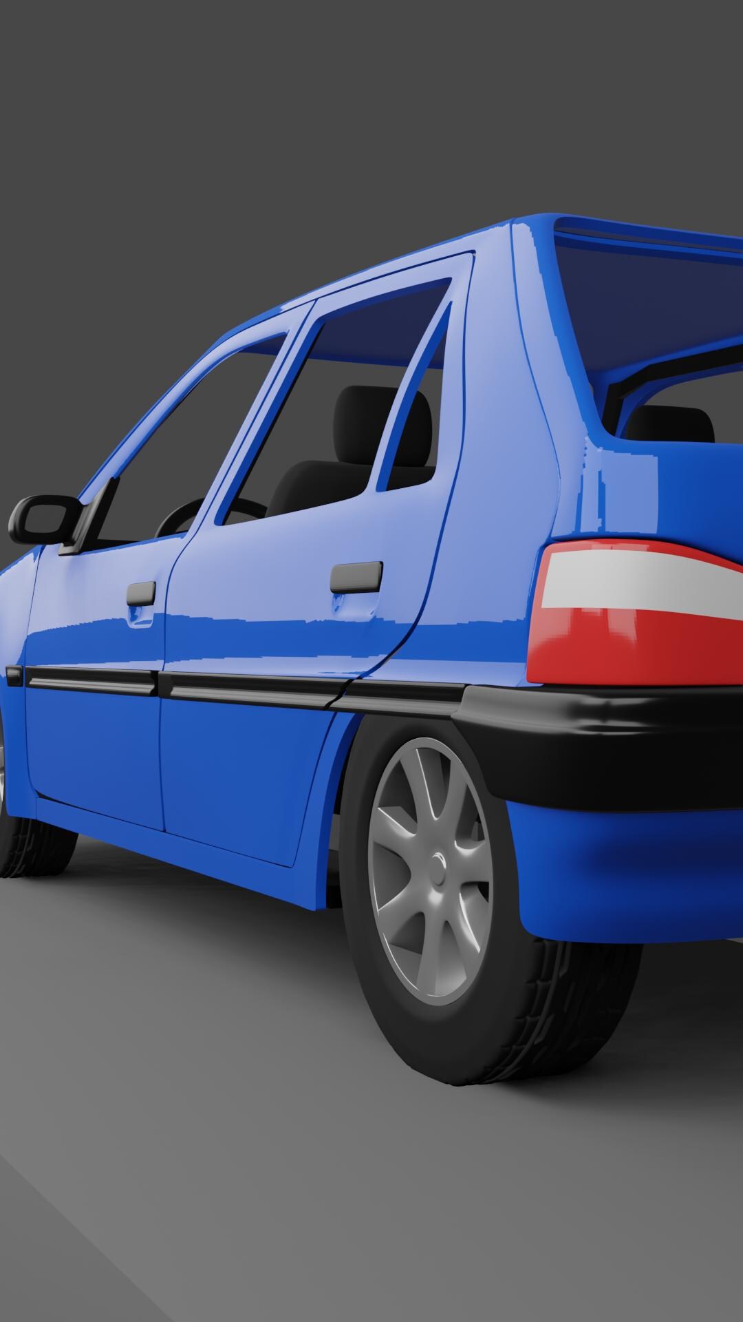 Citroen Saxo 3d Model - Etsy