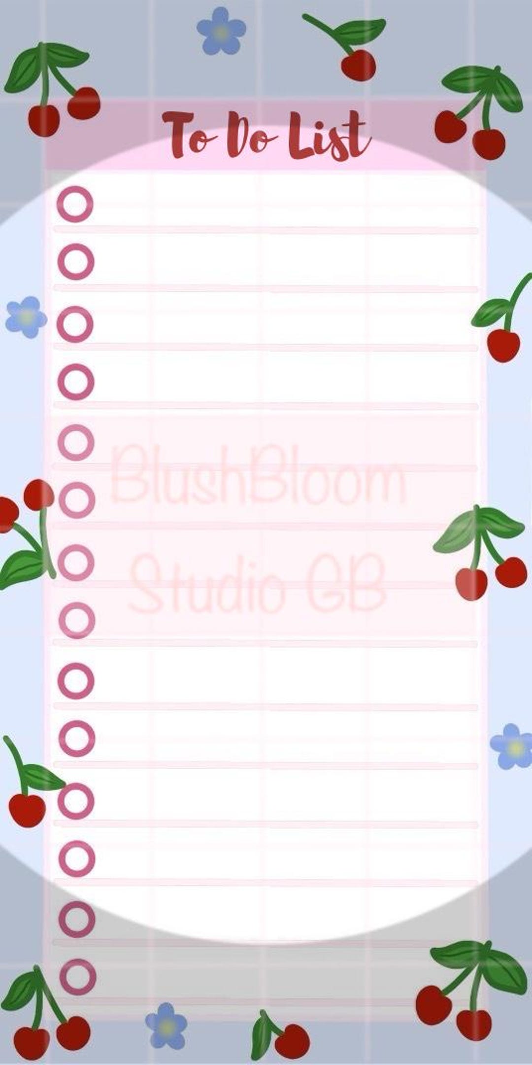 Coquette Aesthetic Printable Bundle | Cherry & Flower Planner Pages ...