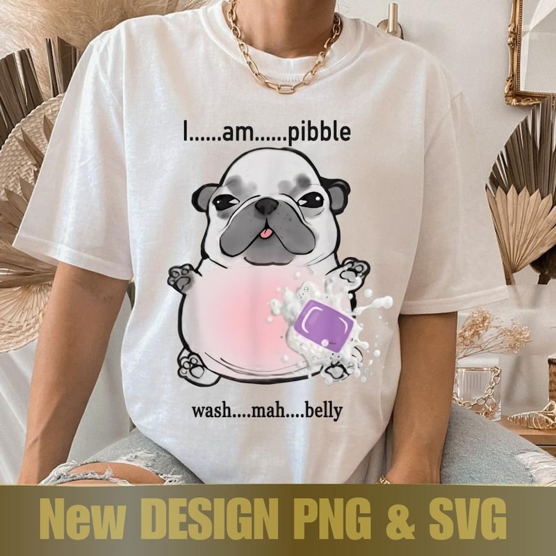 Pitbull Belly - Etsy UK