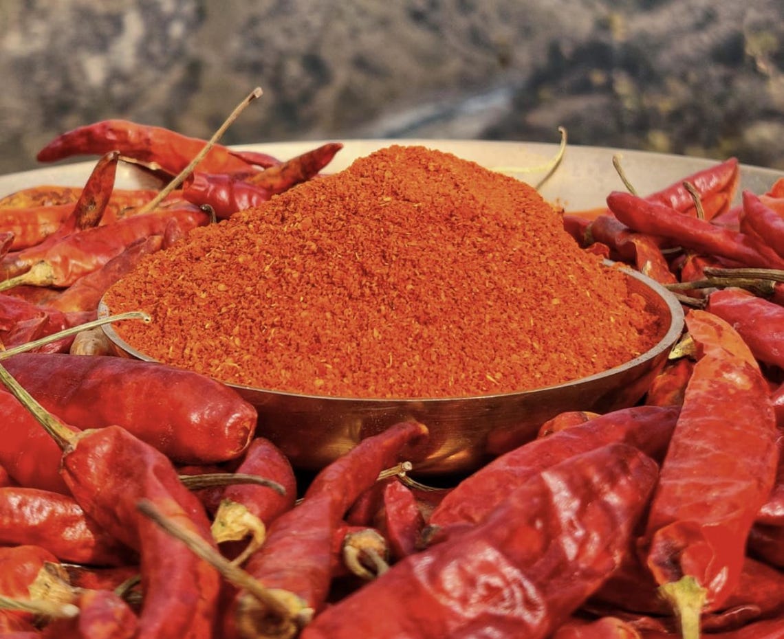 Hot Chili Powder: Spicy Red Pepper Seasoning for Tacos, BBQ, Stews - Etsy