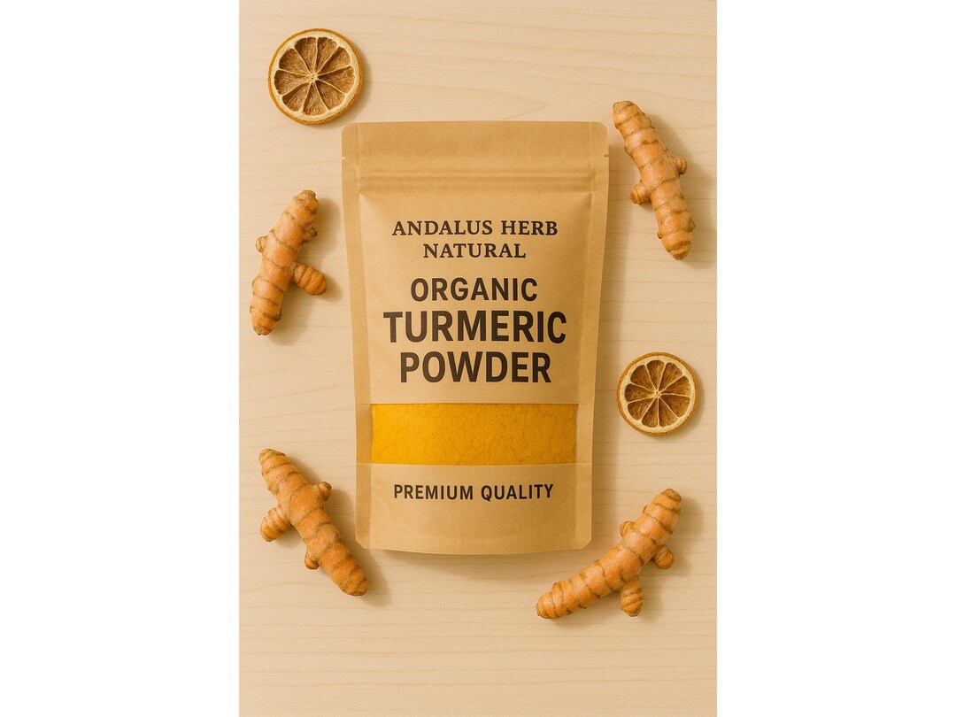 Organic Turmeric Powder – Premium Curcumin Spice, Vegan & Gluten-free ...
