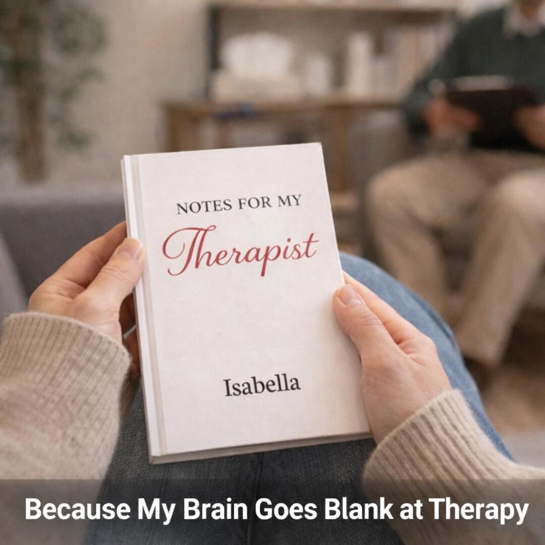 Personalized Therapy Journal: Notes for My Therapist, Self-care Gift - Etsy
